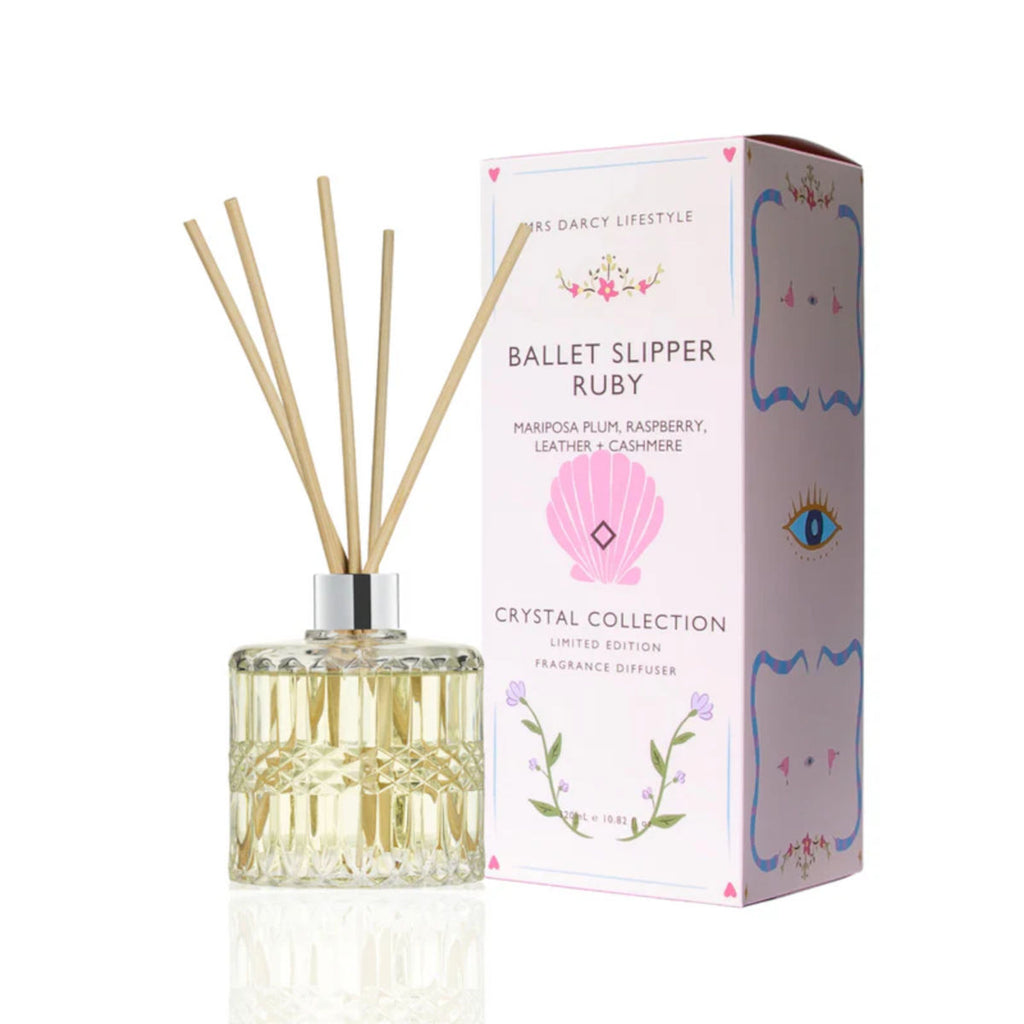 Mrs Darcy Ballet Slipper Ruby Diffuser 320ml | Minimax