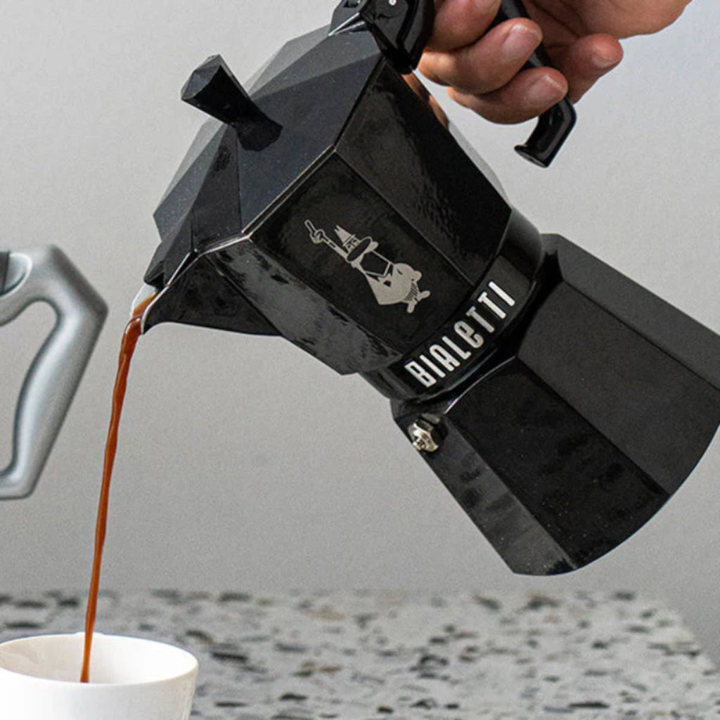 Bialetti Moka Exclusive Black 6 Cup | Minimax
