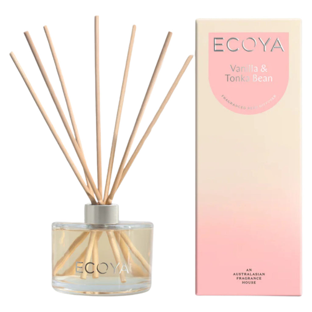 Ecoya Vanilla & Tonka Bean Reed Diffuser 200ml | Minimax