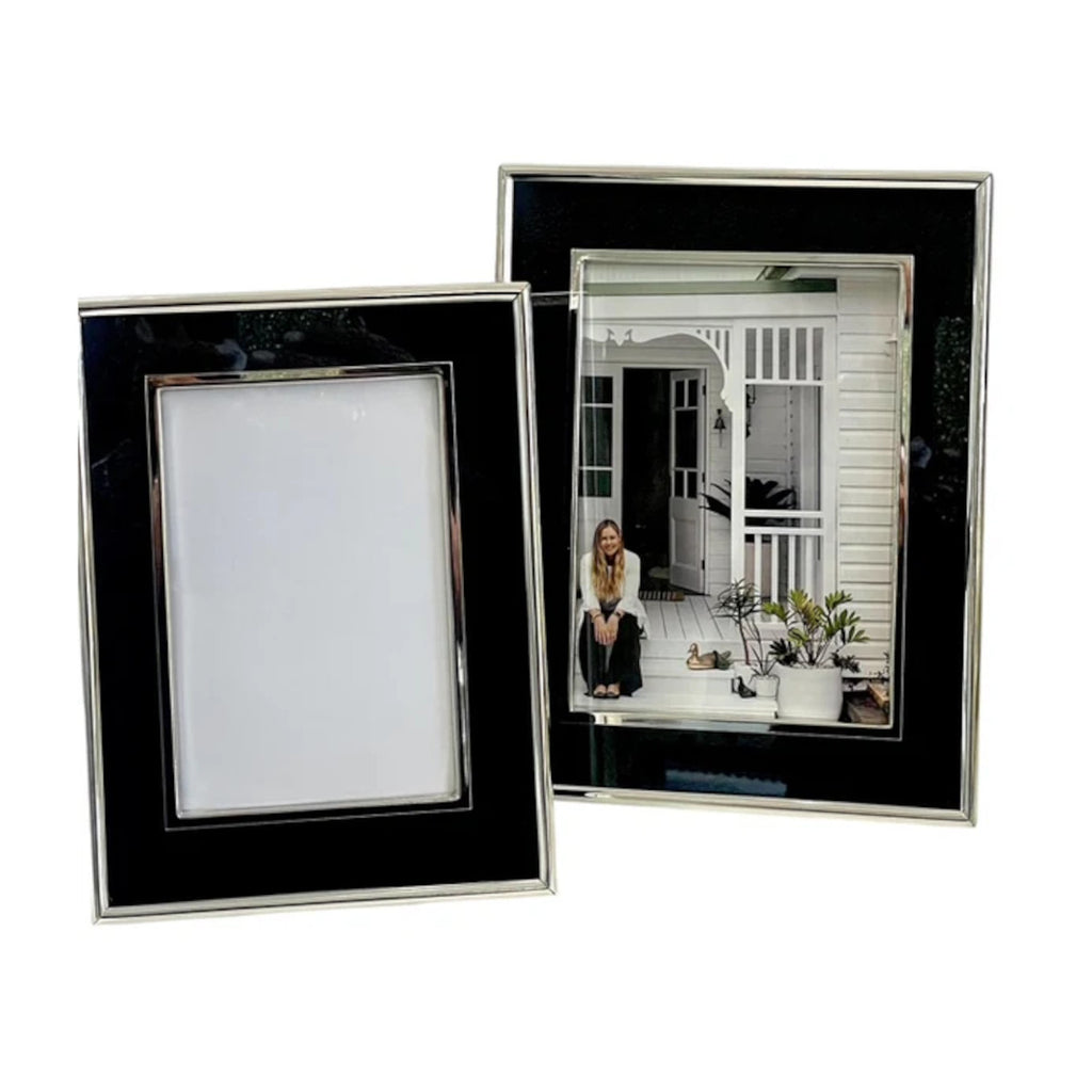 Flair Gifts and Home Plated Frame Black/Silver 10 x 15 cm | Minimax