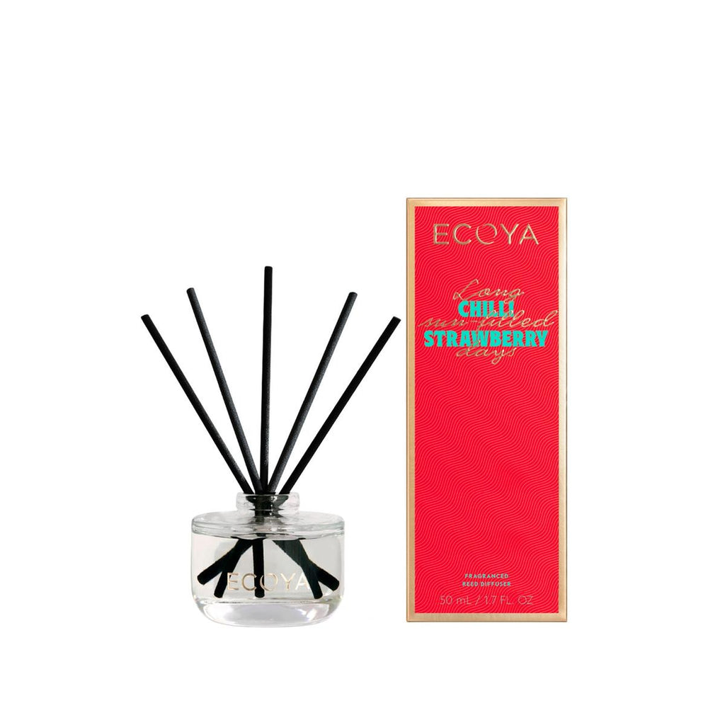 Ecoya Chilli Strawberry Mini Diffuser 50ml | Minimax