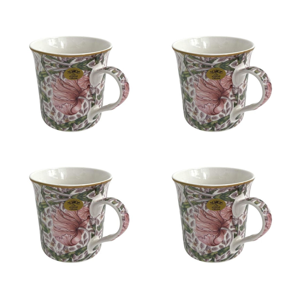 William Morris Pimpernel Mugs 295ml (Set of 4) | Minimax