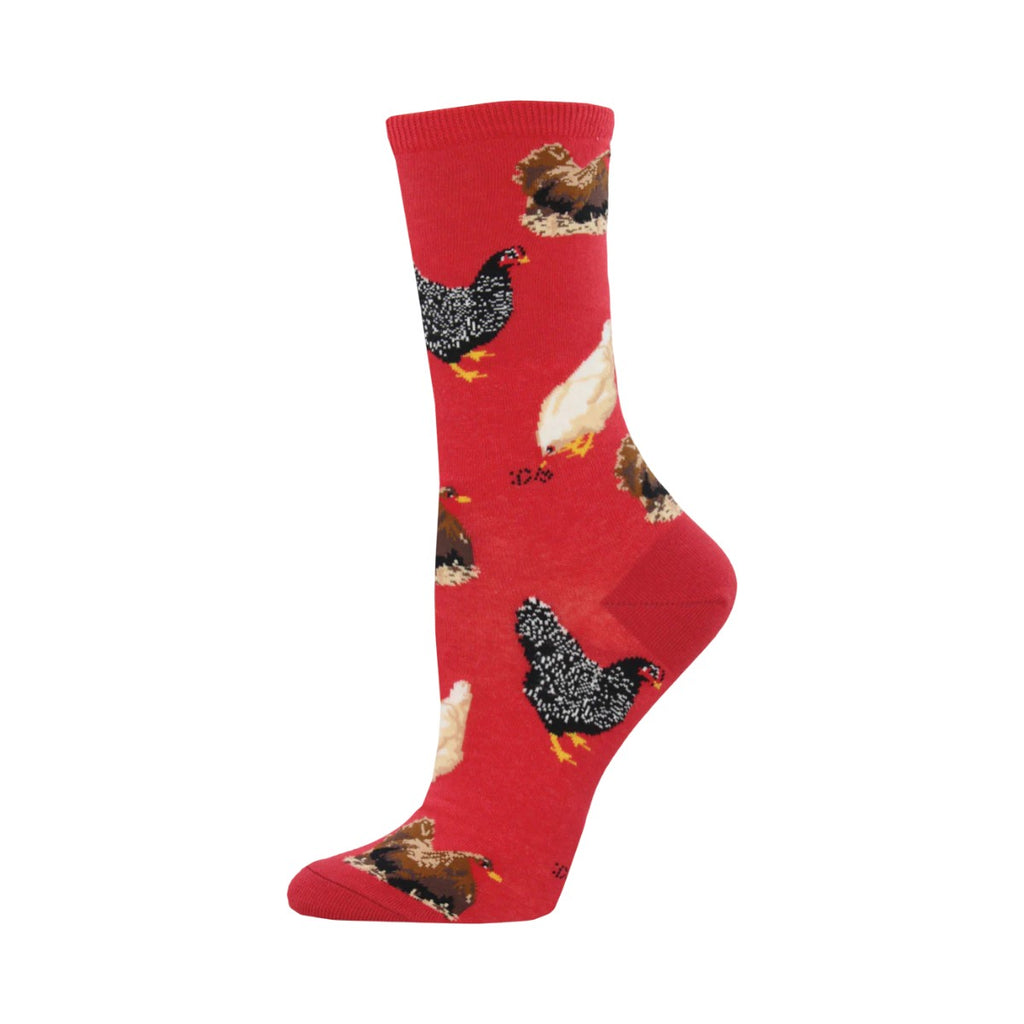 Socksmith Ladies Socks - Hen House Red | Minimax
