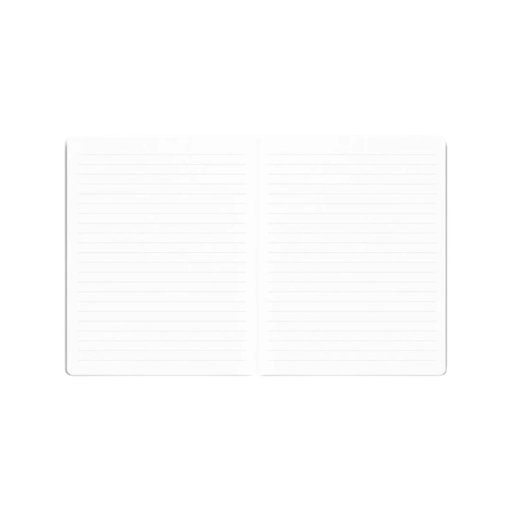 V&A Neon Floral Pink Poppies A5 Notebook | Minimax