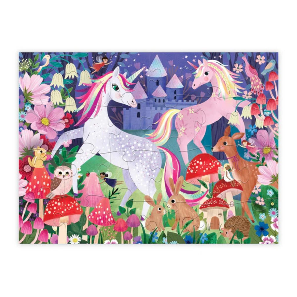 Crocodile Creek Little Building Unicorn Castle Puzzle 24 Piece | Minimax