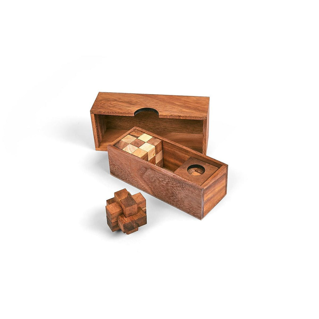 Planet Finska 3 Puzzles in a Wooden Box | Minimax