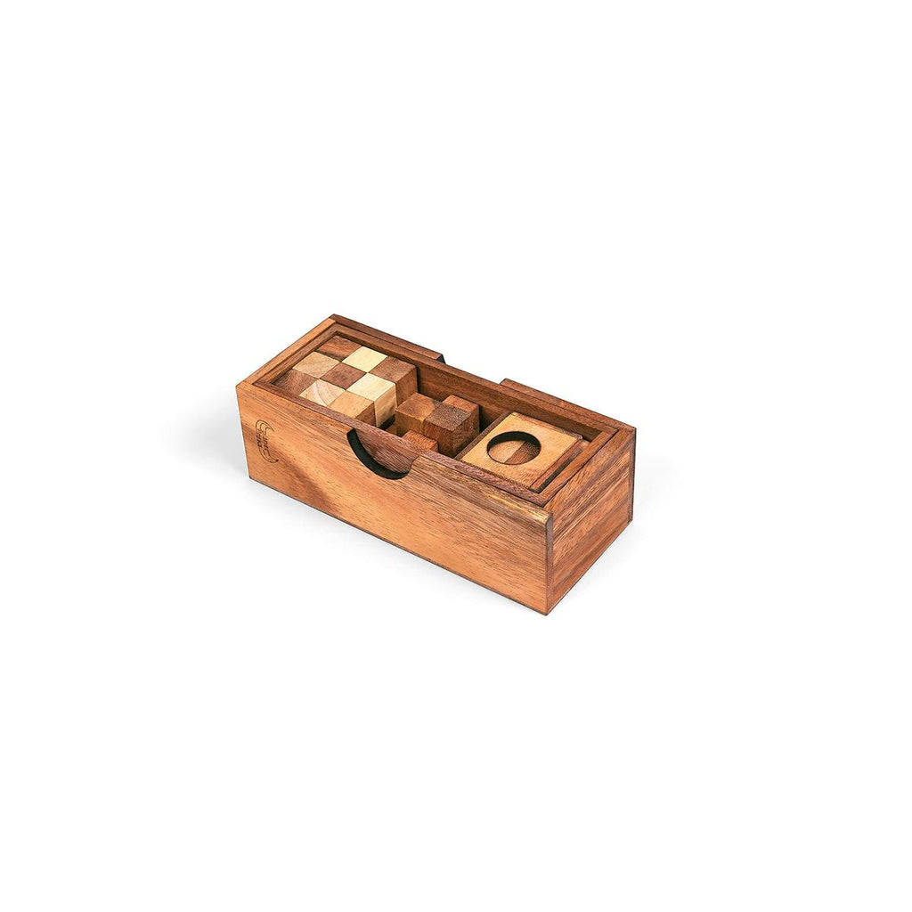 Planet Finska 3 Puzzles in a Wooden Box | Minimax