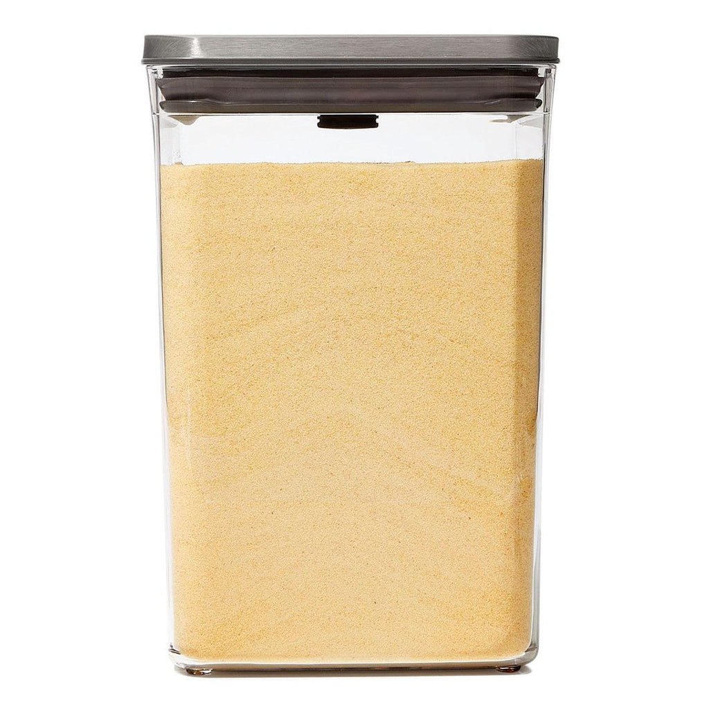 OXO POP 2.0 Steel Big Square Medium Container 4.2L | Minimax