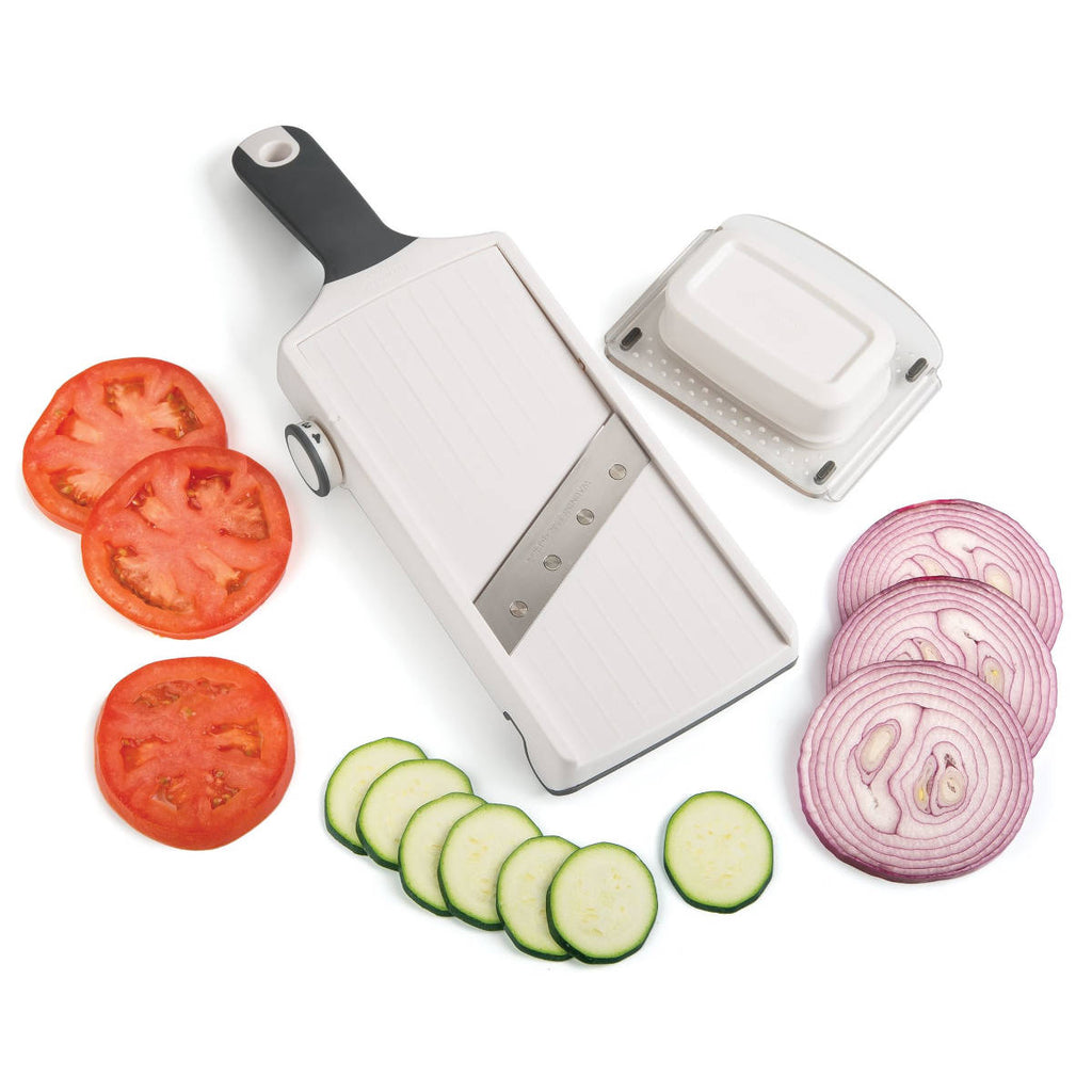 Progressive PrepWorks Hand-Held Adjustable Slicer White | Minimax