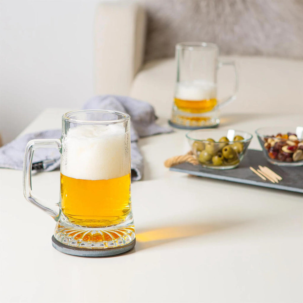Bormioli Rocco Stern Glass Beer Mug 510ml (Set of 2) | Minimax