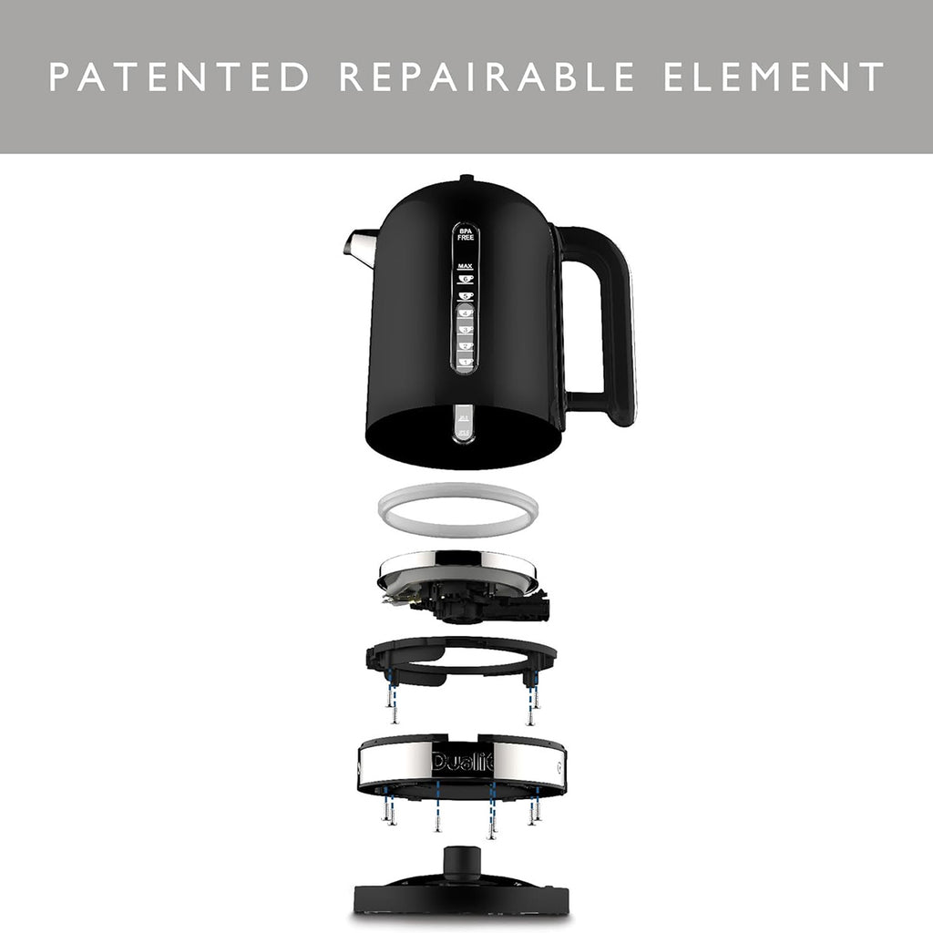 Dualit Classic Kettle Matte Black 1.7L | Minimax