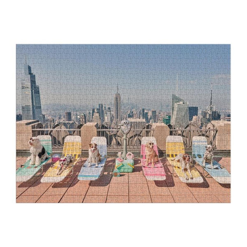Galison Gray Malin The Dogs of New York City Puzzle 1000 Piece | Minimax