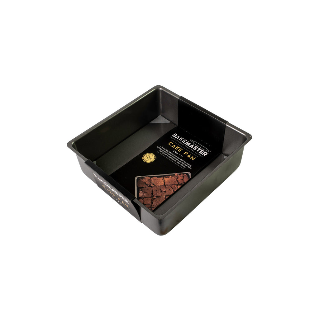 Bakemaster Loose Base Deep Cake Pan Square 23cm | Minimax