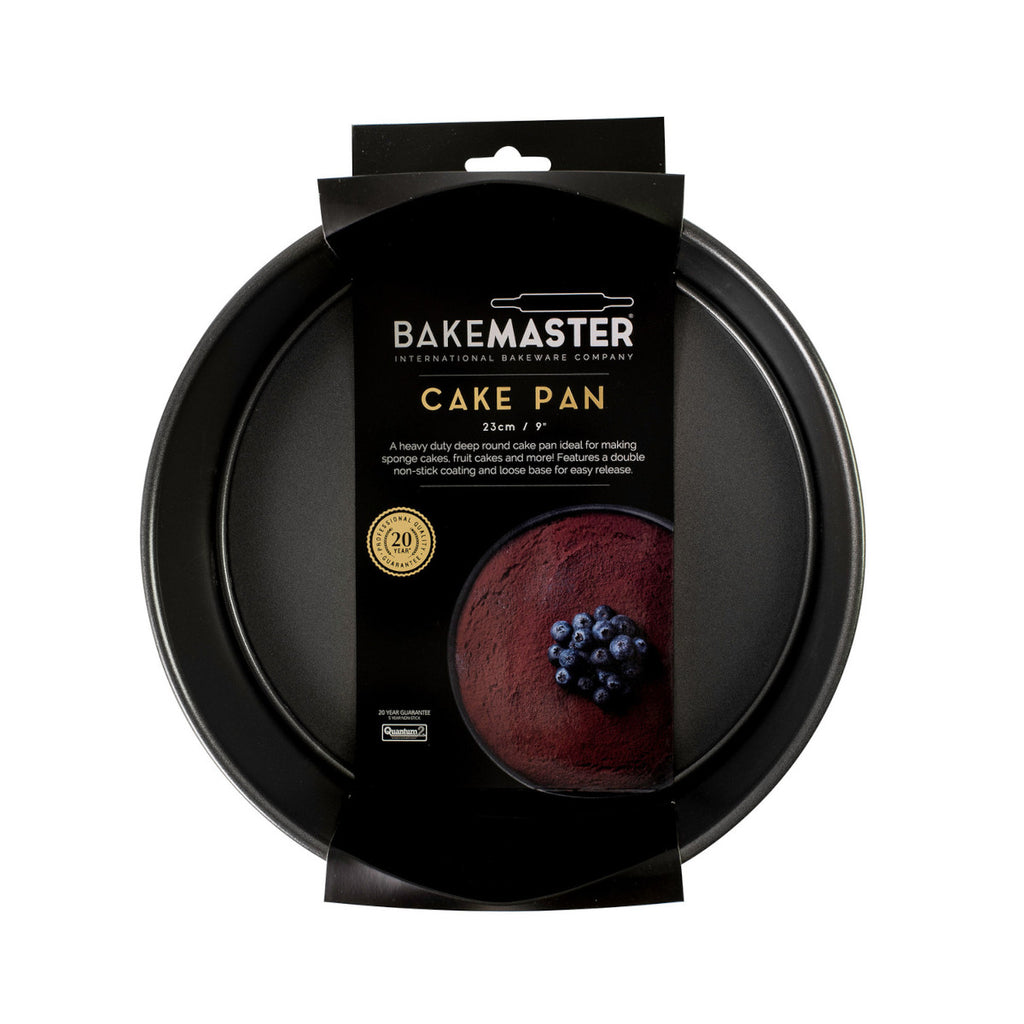 Bakemaster Loose Base Round Deep Cake Pan 23cm | Minimax