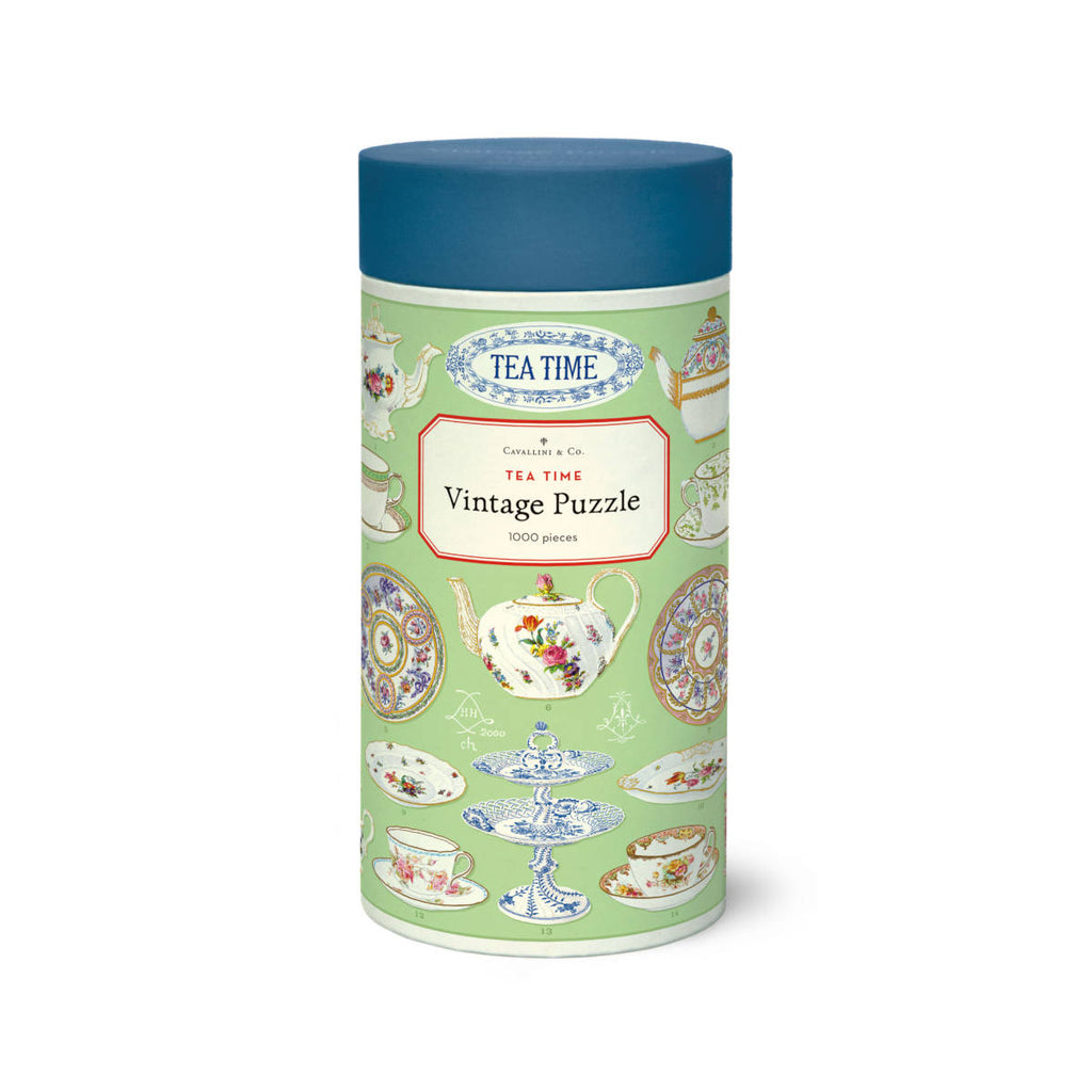 Cavallini & Co Tea Time 1000 Pc Vintage Puzzle | Minimax