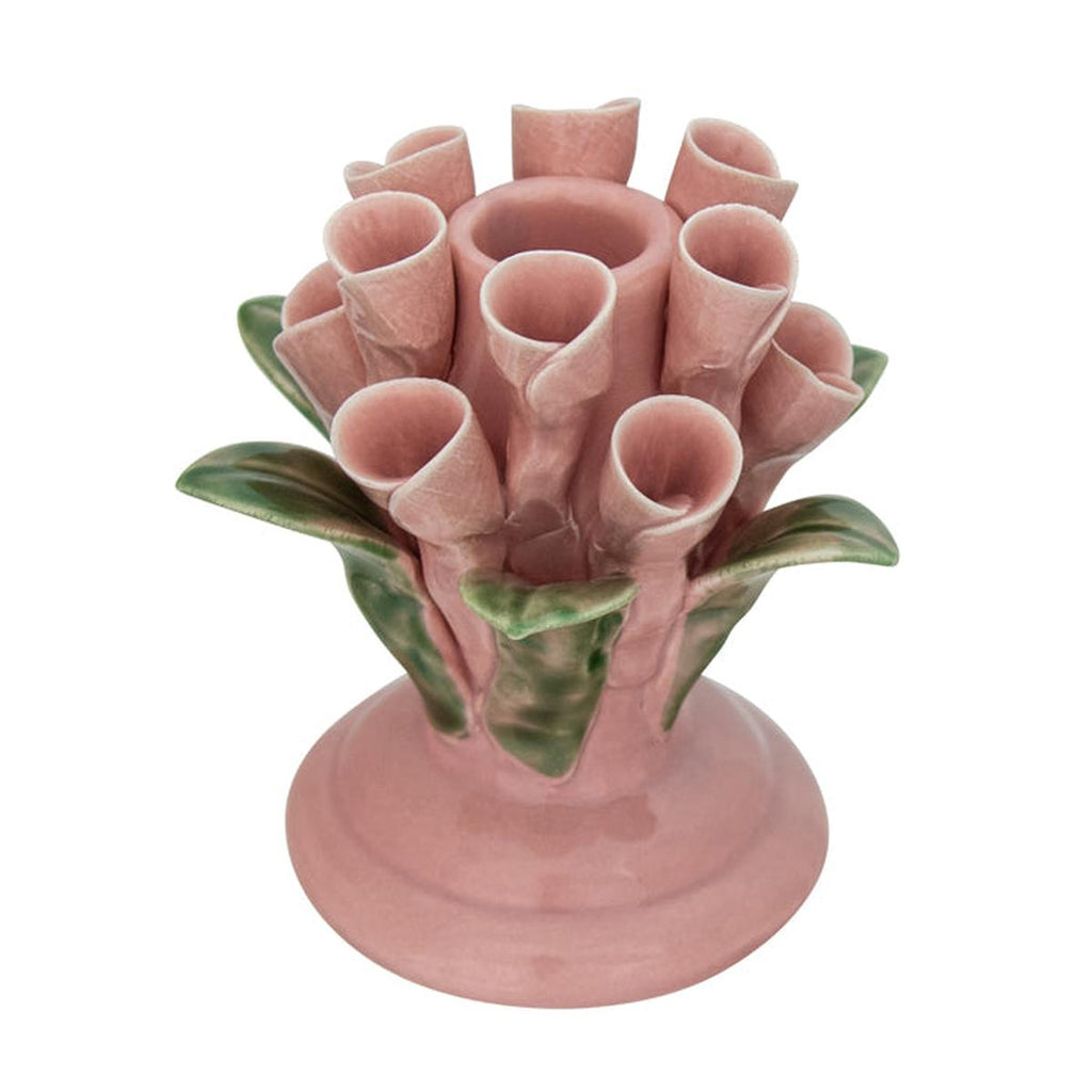 Swing Gifts Ceramic Candle Holder Spring Pink 10.5 cm | Minimax