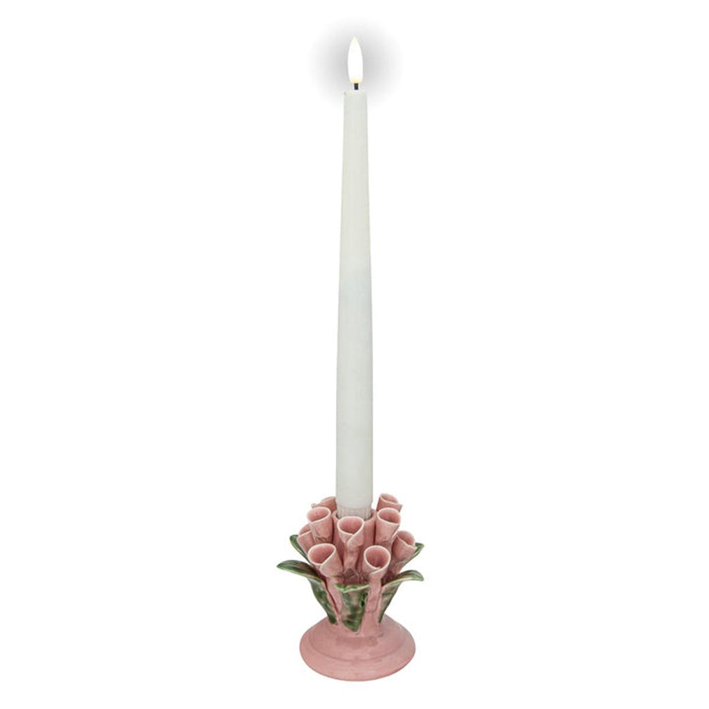 Swing Gifts Ceramic Candle Holder Spring Pink 10.5 cm | Minimax