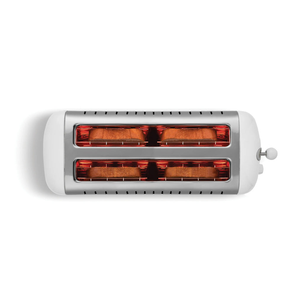 Dualit 2 Slice Long Slot Lite Toaster White | Minimax