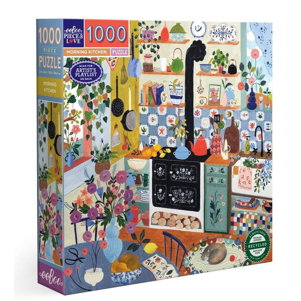 eeBoo Morning Kitchen Puzzle 1000 Piece | Minimax
