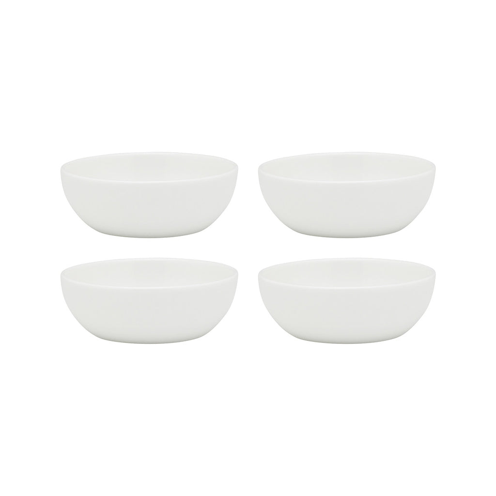 Ecology Canvas Sauce Bowls White 7cm (Set of 4) | Minimax