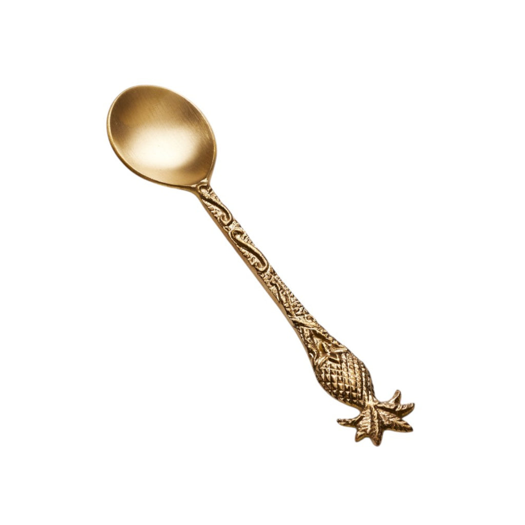 Epicurean Cuisine Pineapple Spoon Brass | Minimax