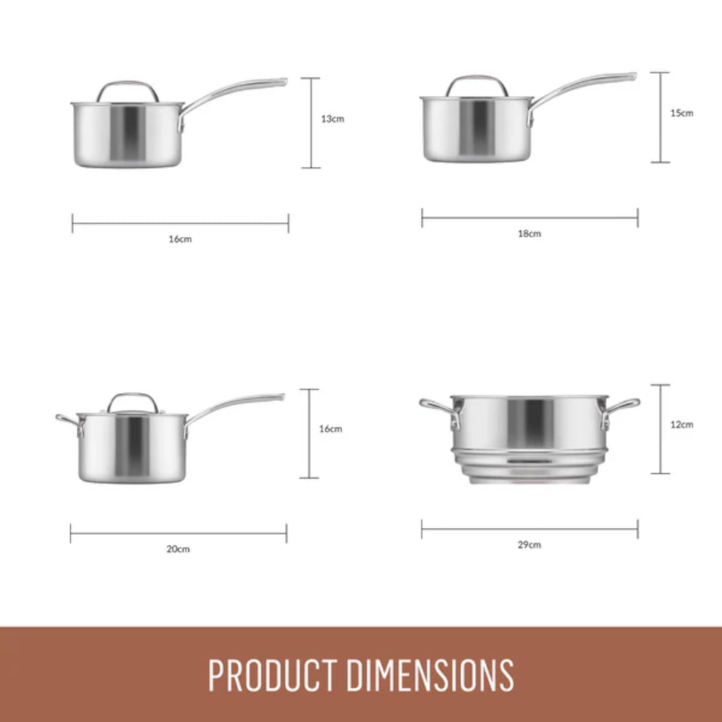 Essteele Eternita Cookware Set 4 Piece | Minimax