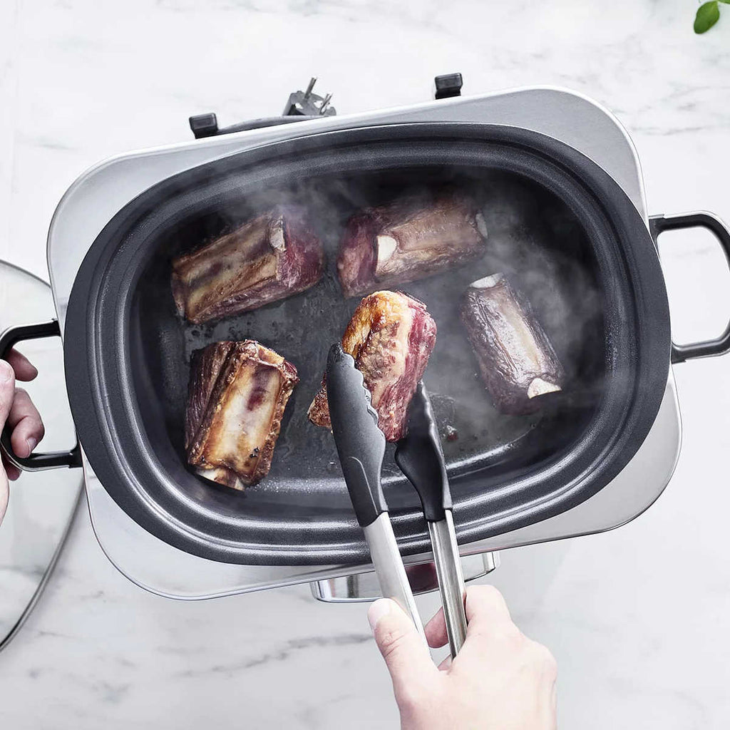 GreenPan Elite Slow Cooker Cloud Cream 6L | Minimax