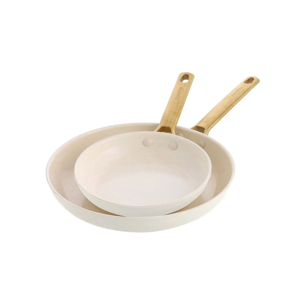 GreenPan Padova Frypan Twin Pack Cream 26cm & 30cm | Minimax