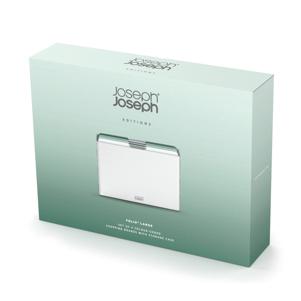 Joseph Joseph Folio Chopping Board Green Set 4 Piece | Minimax