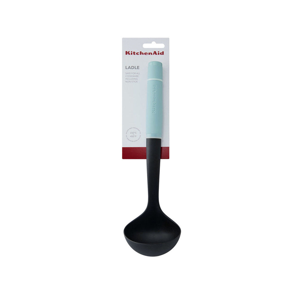 KitchenAid Classic Plastic Soft Grip Ladle Mineral Water | Minimax