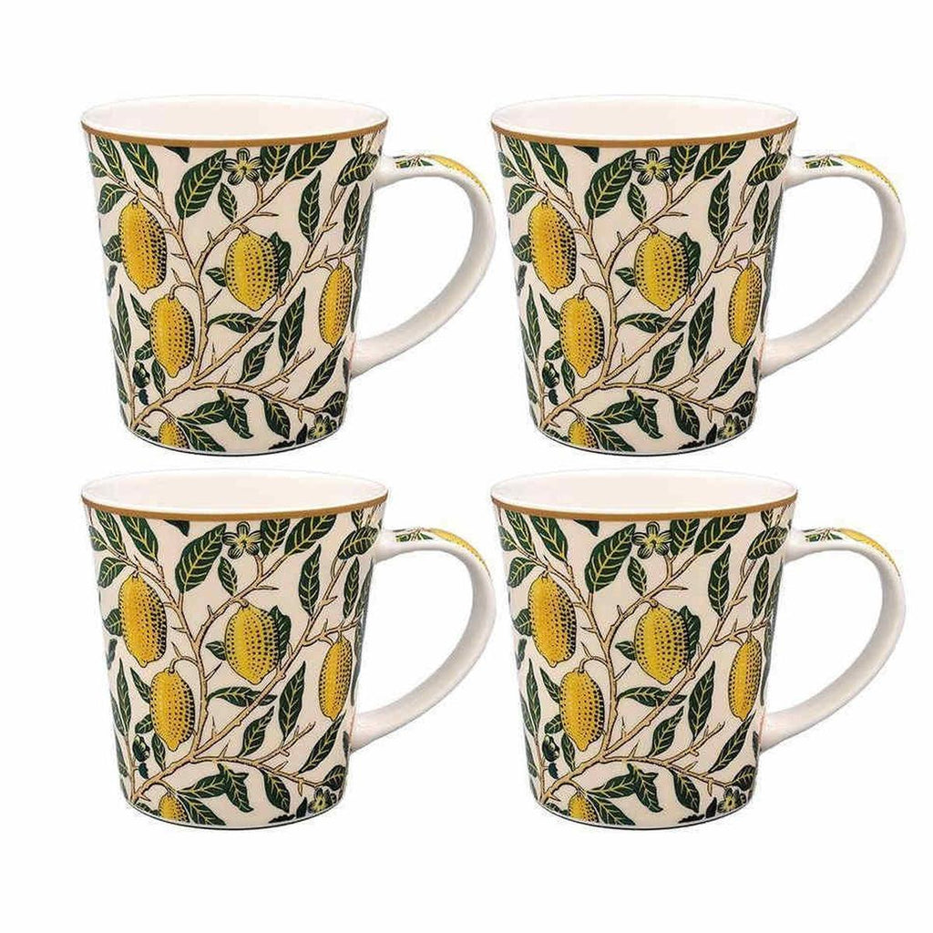 Heritage William Morris Fruits Mug 310ml (Set of 4) – Minimax