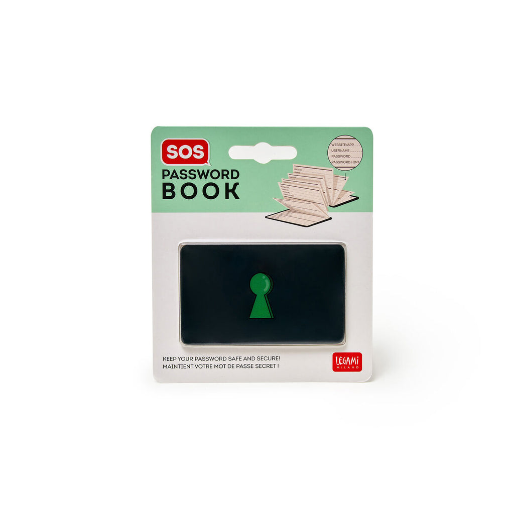Legami Sos Password Book | Minimax