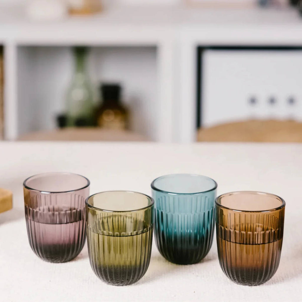 La Rochere Ouessant Tumblers Assorted Colours 240ml (Set of 4) | Minimax