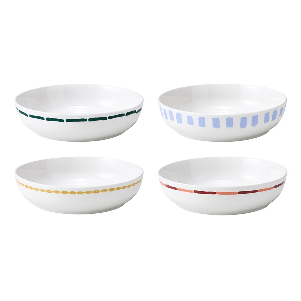 Porto Valentina Dinner Bowls 21.5cm (Set of 4) | Minimax