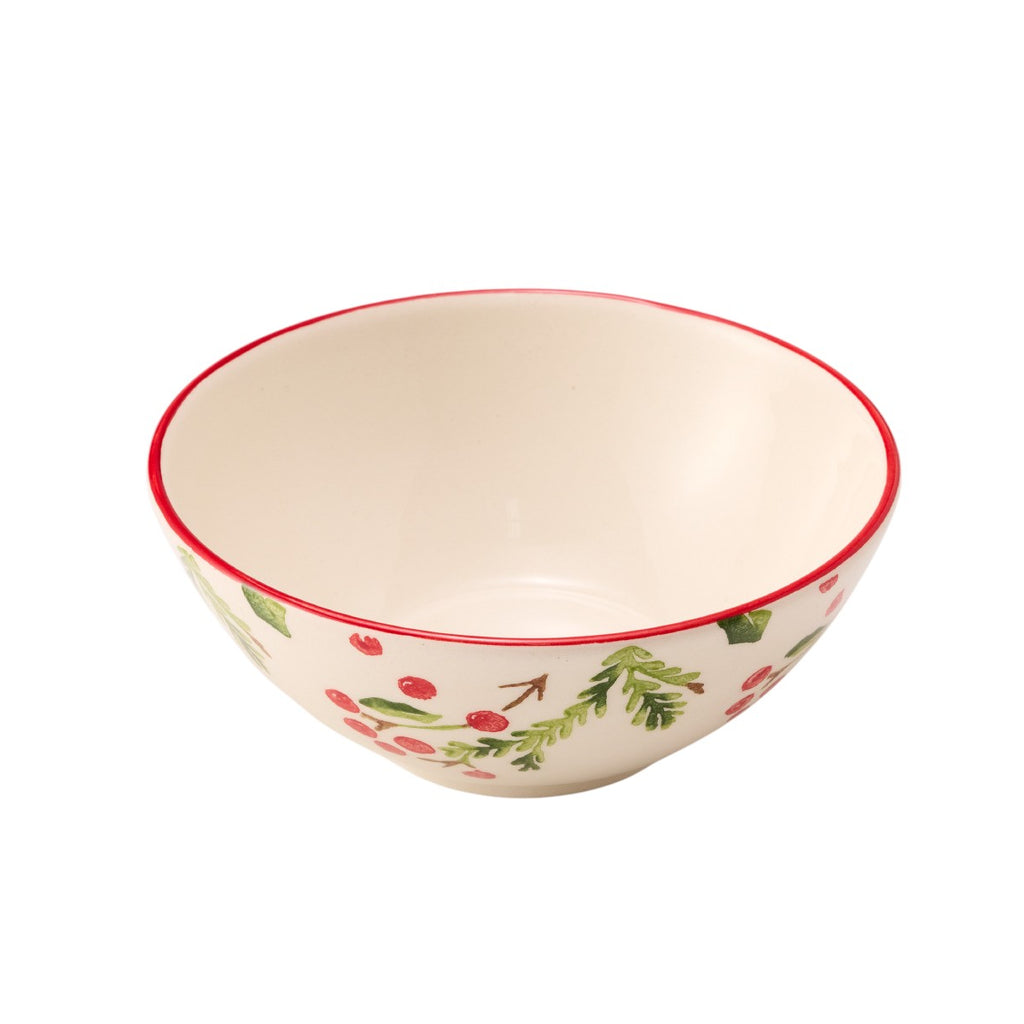 Papart Ceramics Noel Holly & Berry Small Bowl 15cm | Minimax