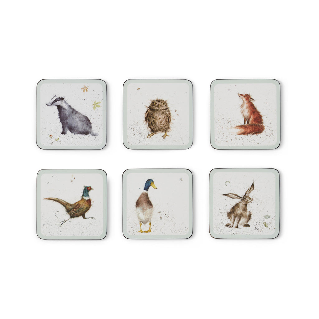 Pimpernel Wrendale Coasters Set of 6 | Minimax