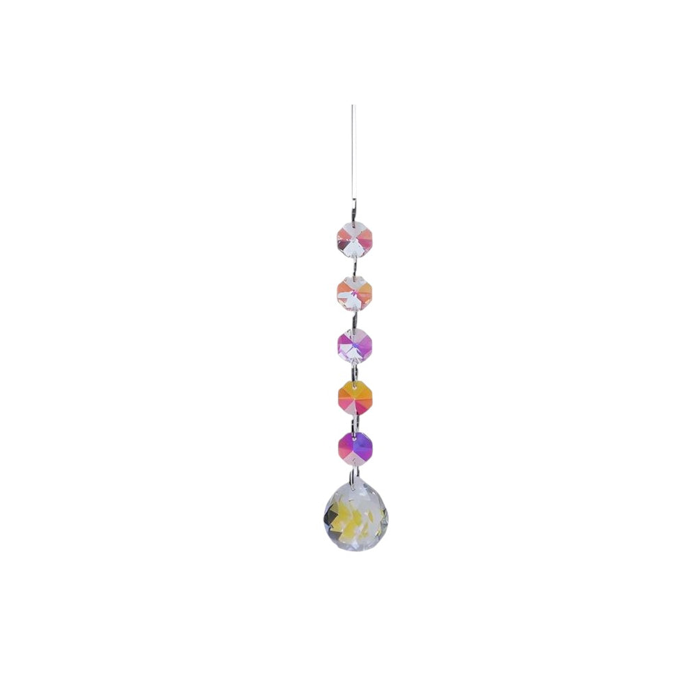 Pure Christmas Irrid Crystal Ball Drop 15cm | Minimax