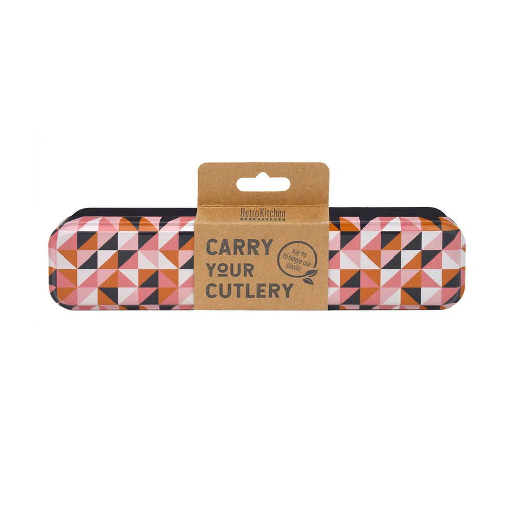 RetroKitchen Carry Your Cutlery Geometric | Minimax