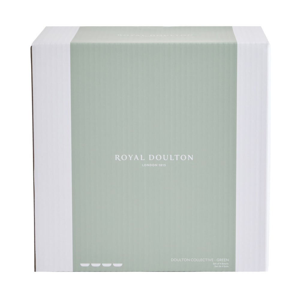 Royal Doulton Collective Pasta Bowl Green (Set of 4) | Minimax