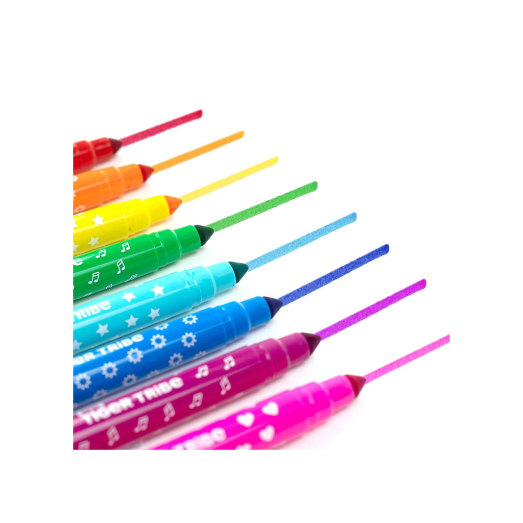 Tiger Tribe Dual Tip Stamp Markers (Set of 8) | Minimax