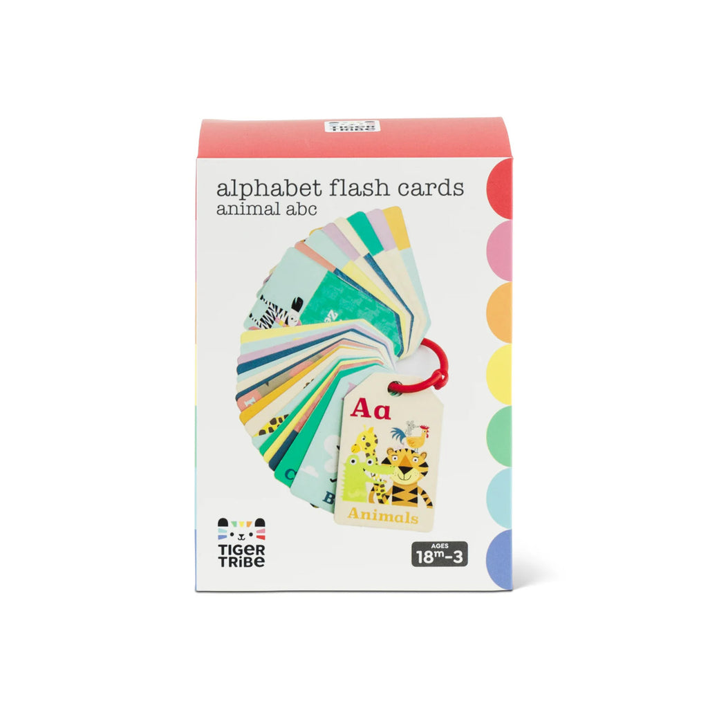 Tiger Tribe Animal ABC Flash Cards | Minimax