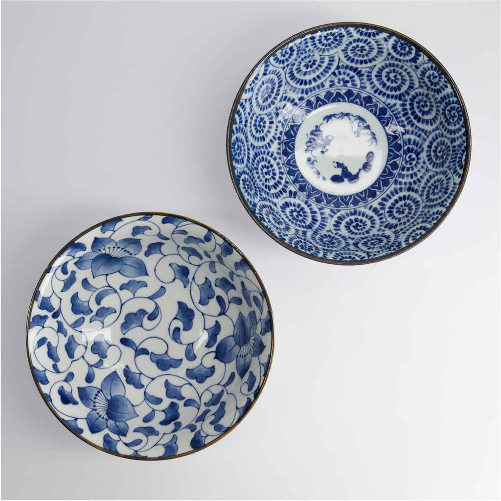 Tokyo Design Tokyo Blue Bowl Set Blue 2 Piece | Minimax