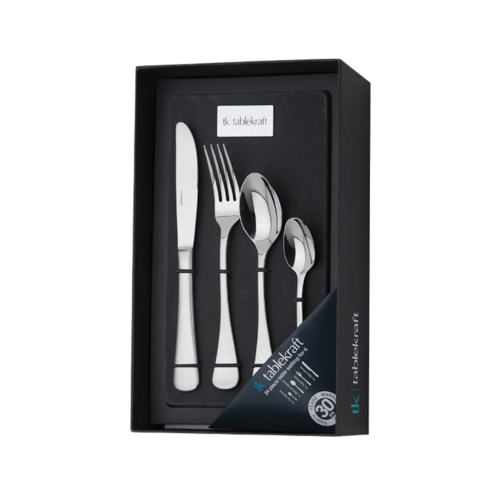 Tablekraft Elite Stainless Steel Cutlery Set 32-Piece | Minimax