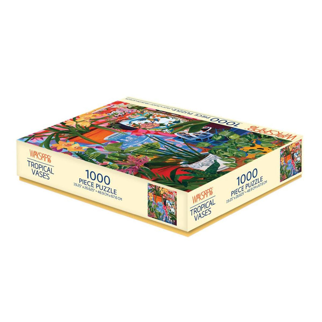WerkShoppe Tropical Vases Puzzle 1000 Piece | Minimax