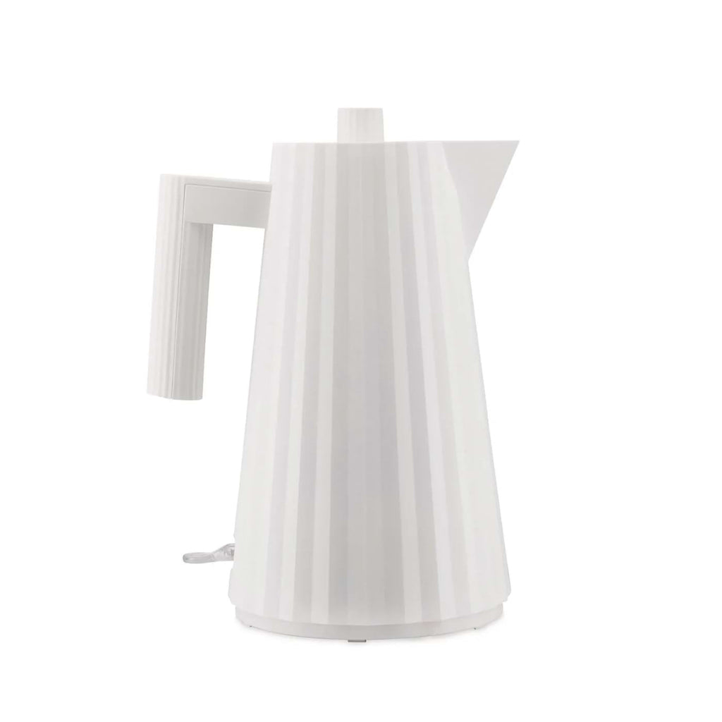 Alessi Plissé Electric Kettle White 1.7L | Minimax