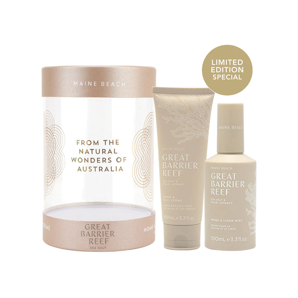 Maine Beach Natural Wonders Great Barrier Reef Sea Salt Gift Set | Minimax