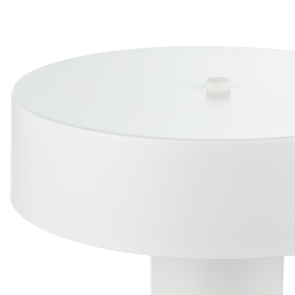 Amalfi Thiago Metal Table Lamp White 30x30x33cm – Minimax