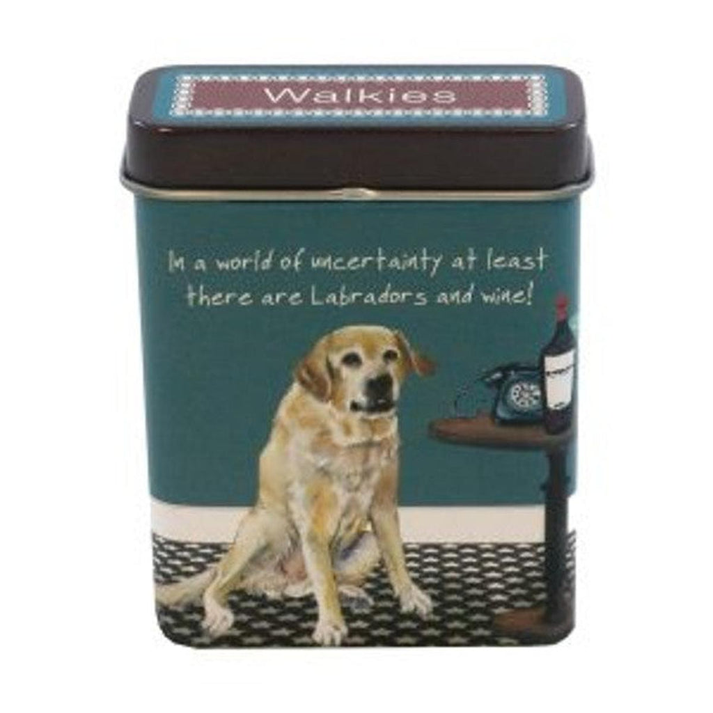 The Little Dog Laughed Labrador & Wine Treat Tin | Minimax
