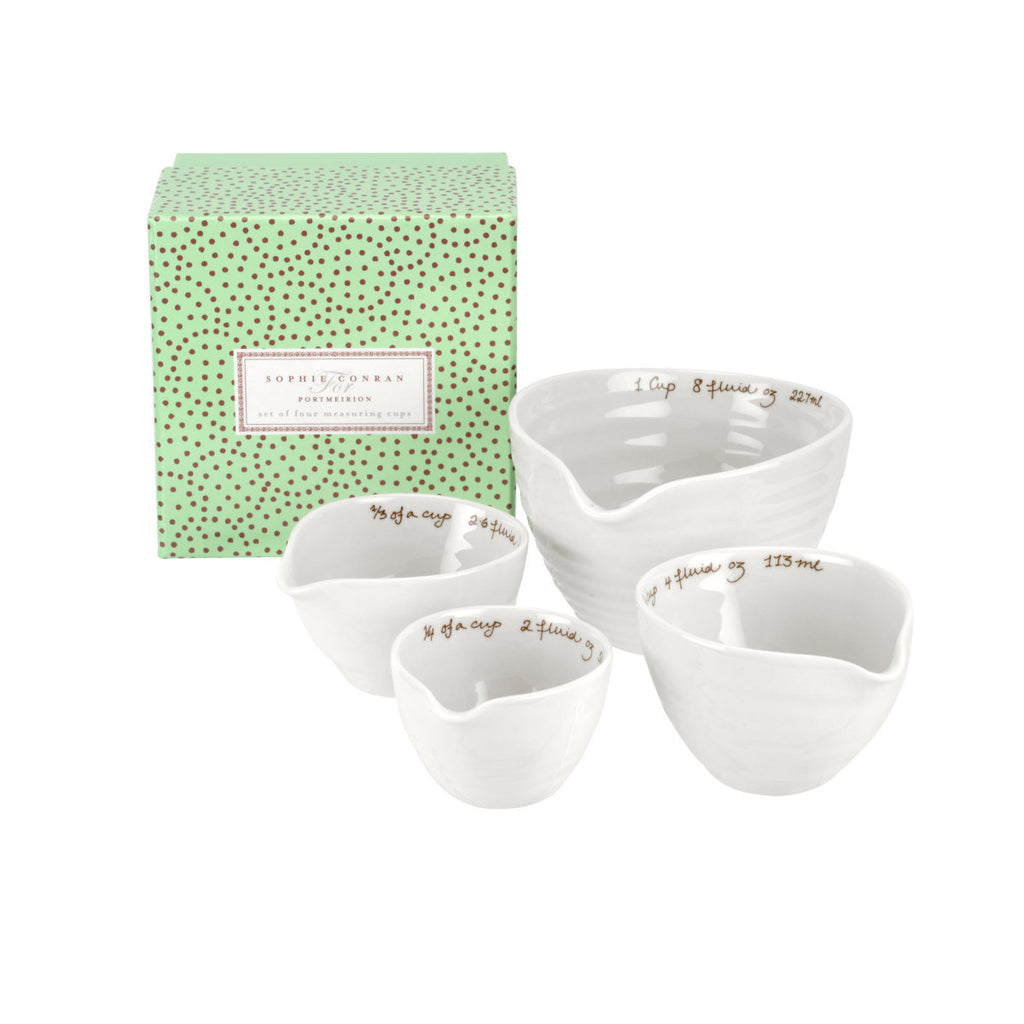 Portmeirion Sophie Conran Measuring Cups White | Minimax