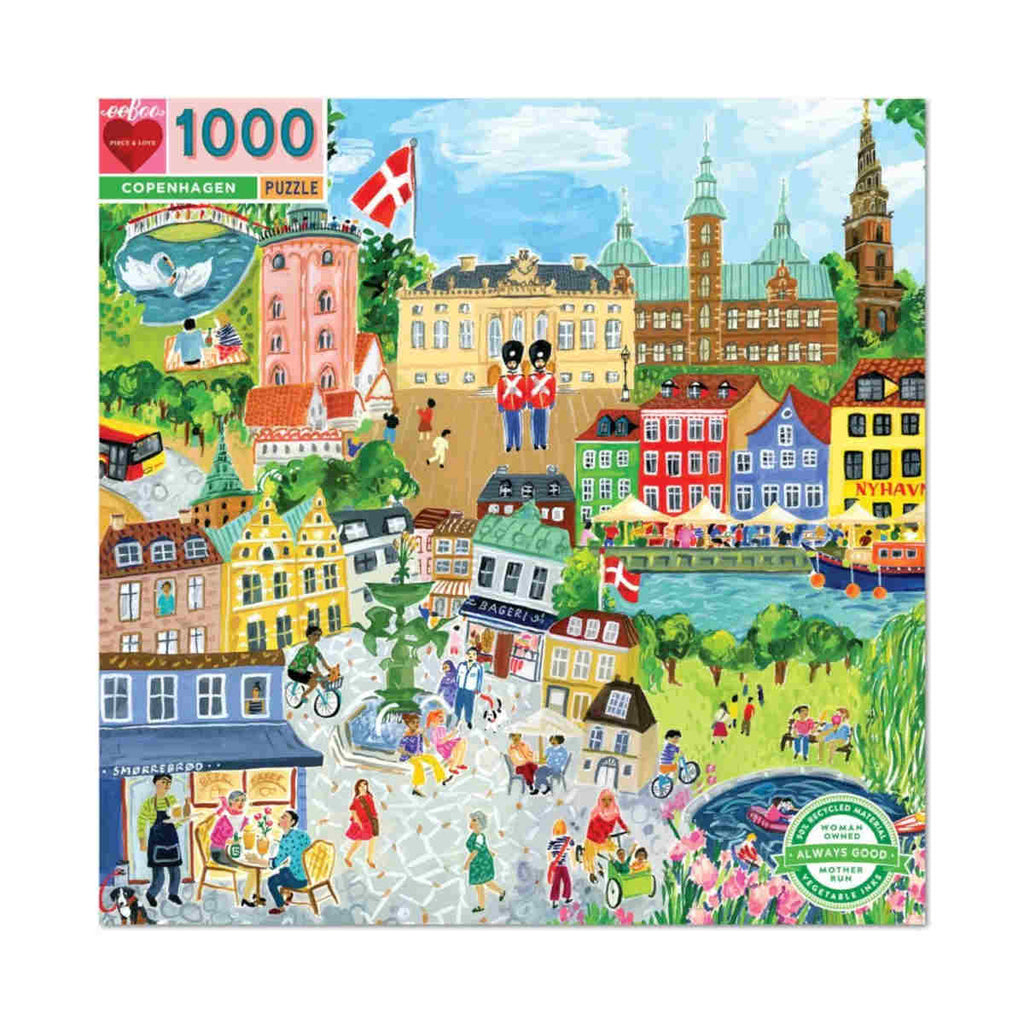 eeBoo 1000 Piece Copenhagen Jigsaw Puzzle | Minimax